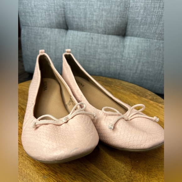 Merona | Shoes | 17 Merona Ballet Flats Blush Pink 75 | Poshmark